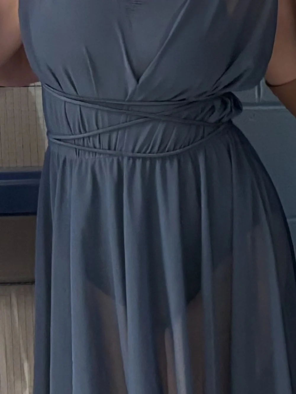 Bolera | Dresses | Bolera L Grecian Ballet Slate Blue Costume | Poshmark